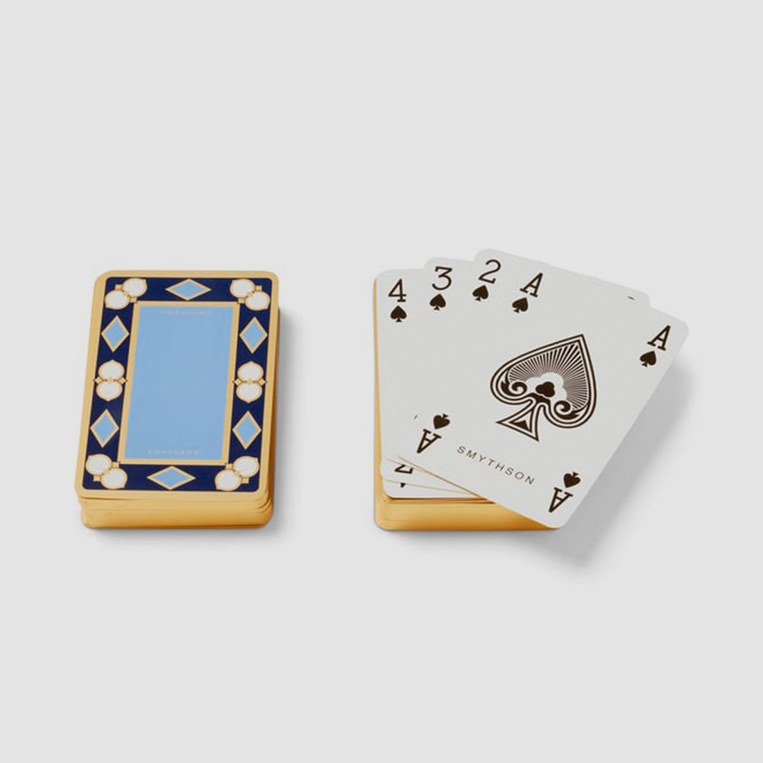 Playing Cards Twin Pack – Silver Santa Fe